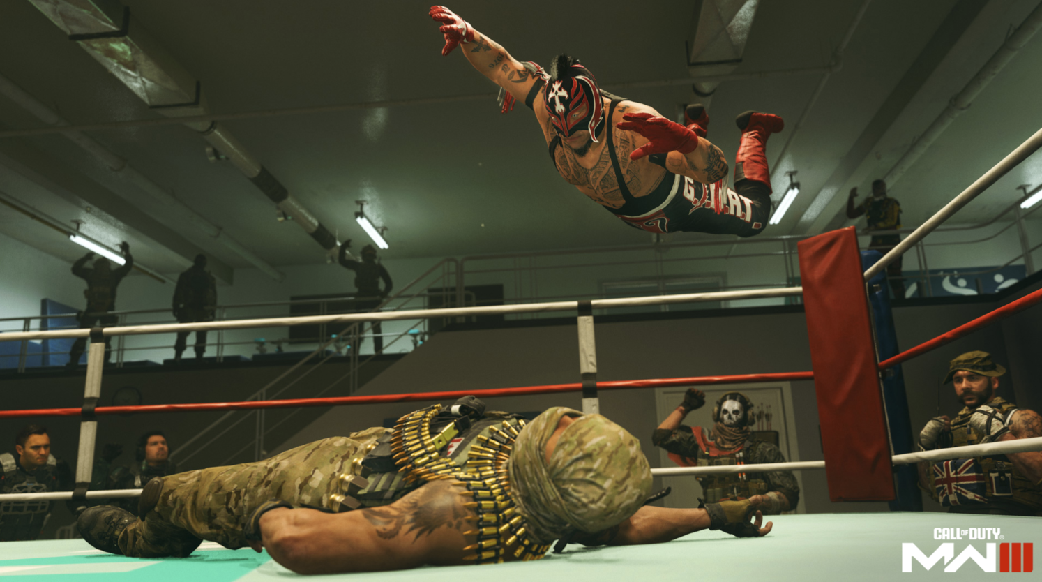 『COD:MW3』全米で大人気のプロレス団体「WWE（ワールド・レスリング・エンターテインメント）」とのコラボがシーズン5で実現！7月25日配 ...