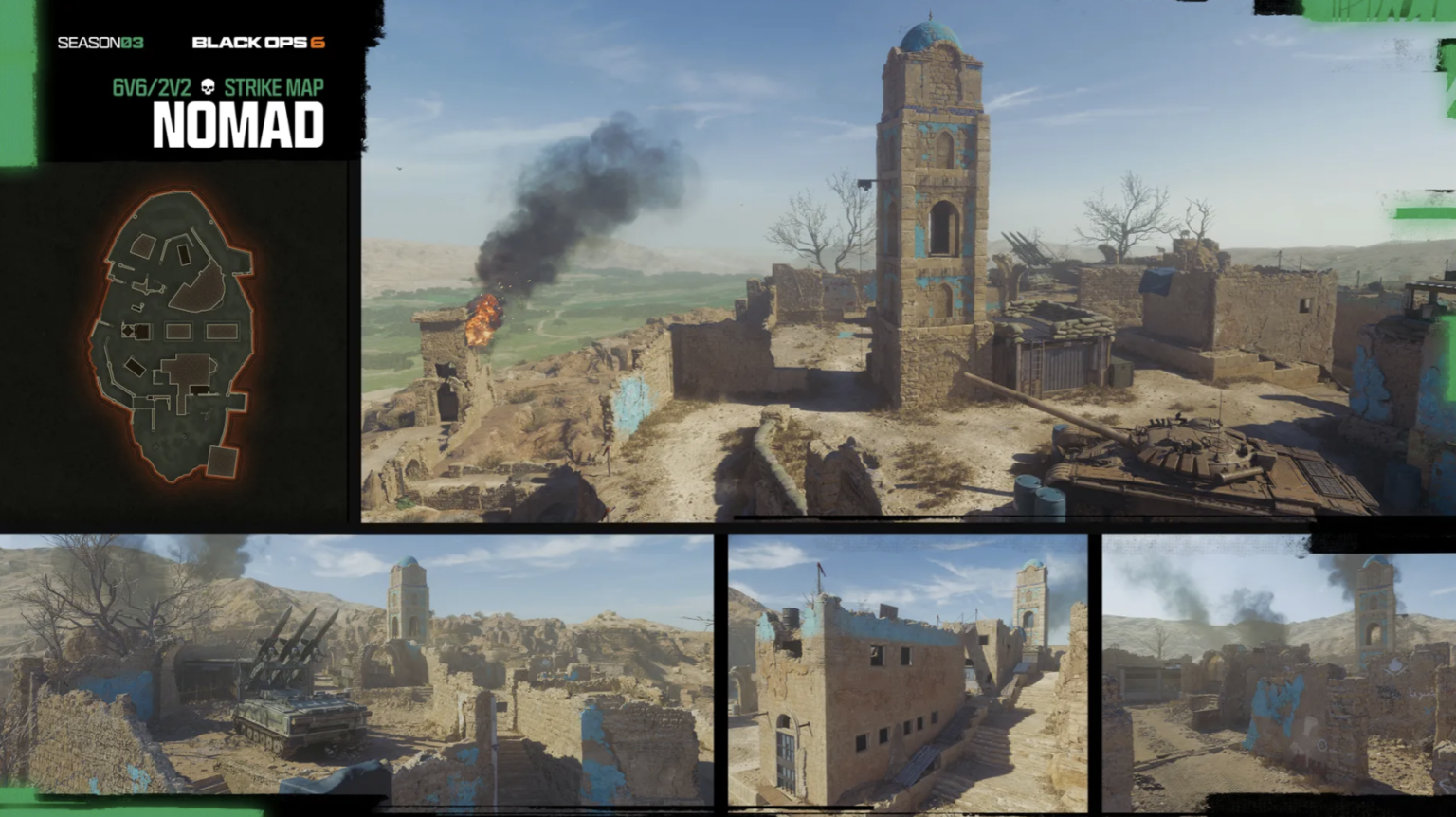 『CoD:BO6』シーズン3 マルチ最新情報。新マップ「Barrage」と「Nomad」新ゲームモード「シャープシューター」新武器Kilo ...